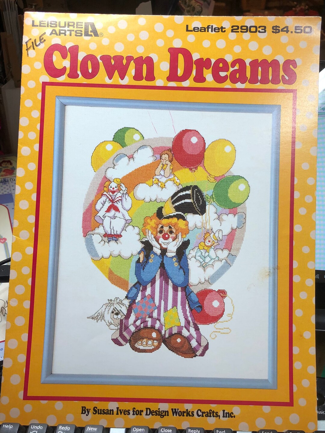 1996 OOP Leaflet...clown Dreams by Susan Ives - Etsy
