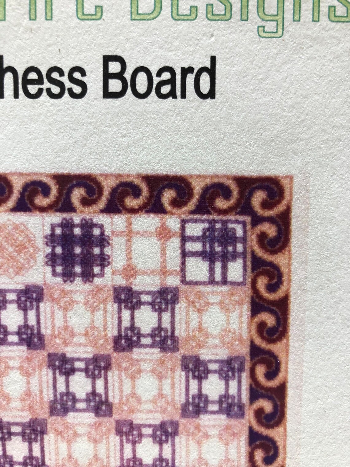 Autographed...dragon Fire Designs...celtic Chess - Etsy