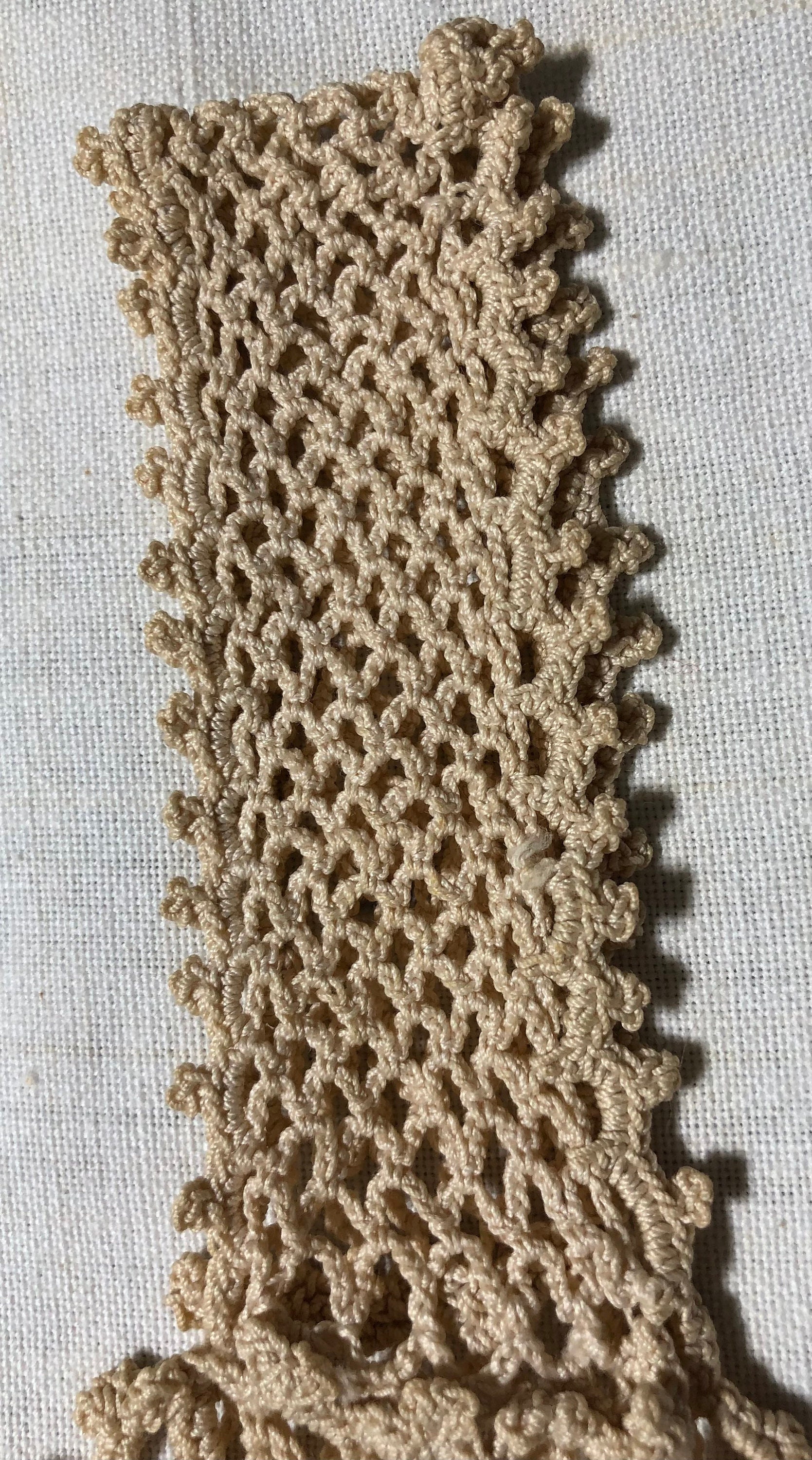 Victorian Crochet Wrist Thread Ball Holder ...crochet Thread Holder ...
