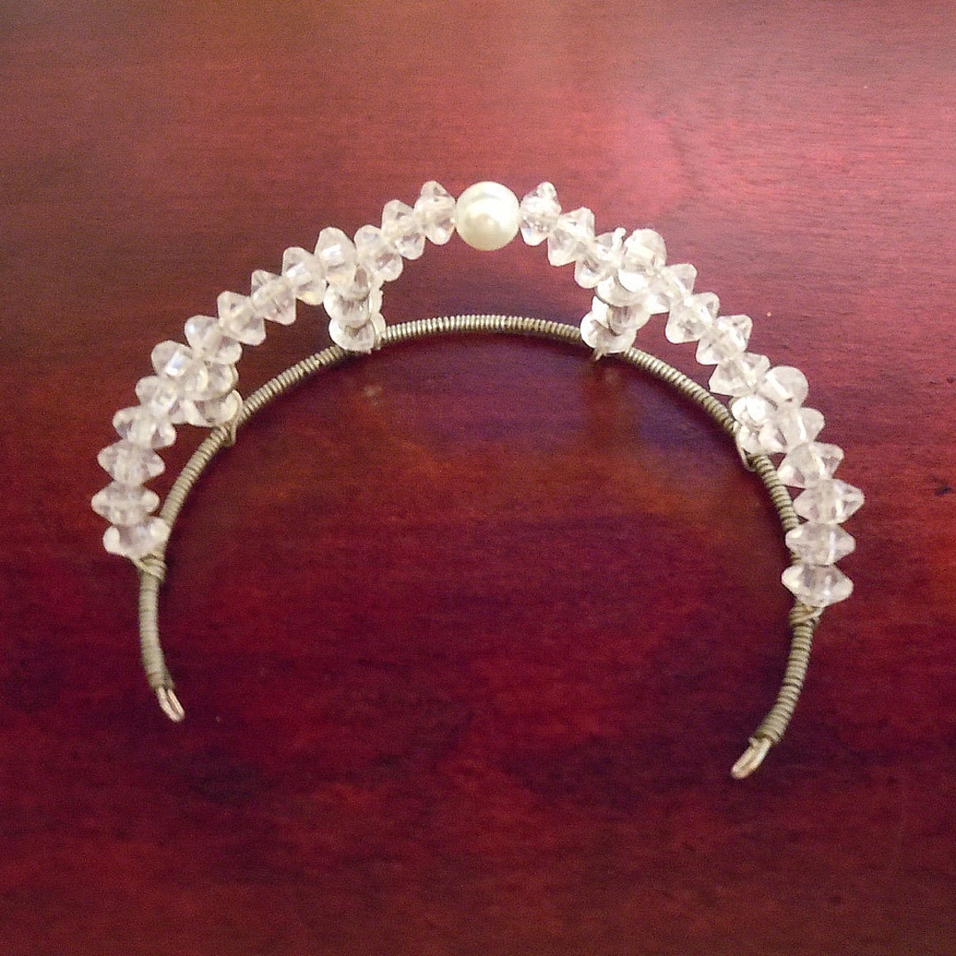 Princess Crown Small Wire Wrapped - Etsy