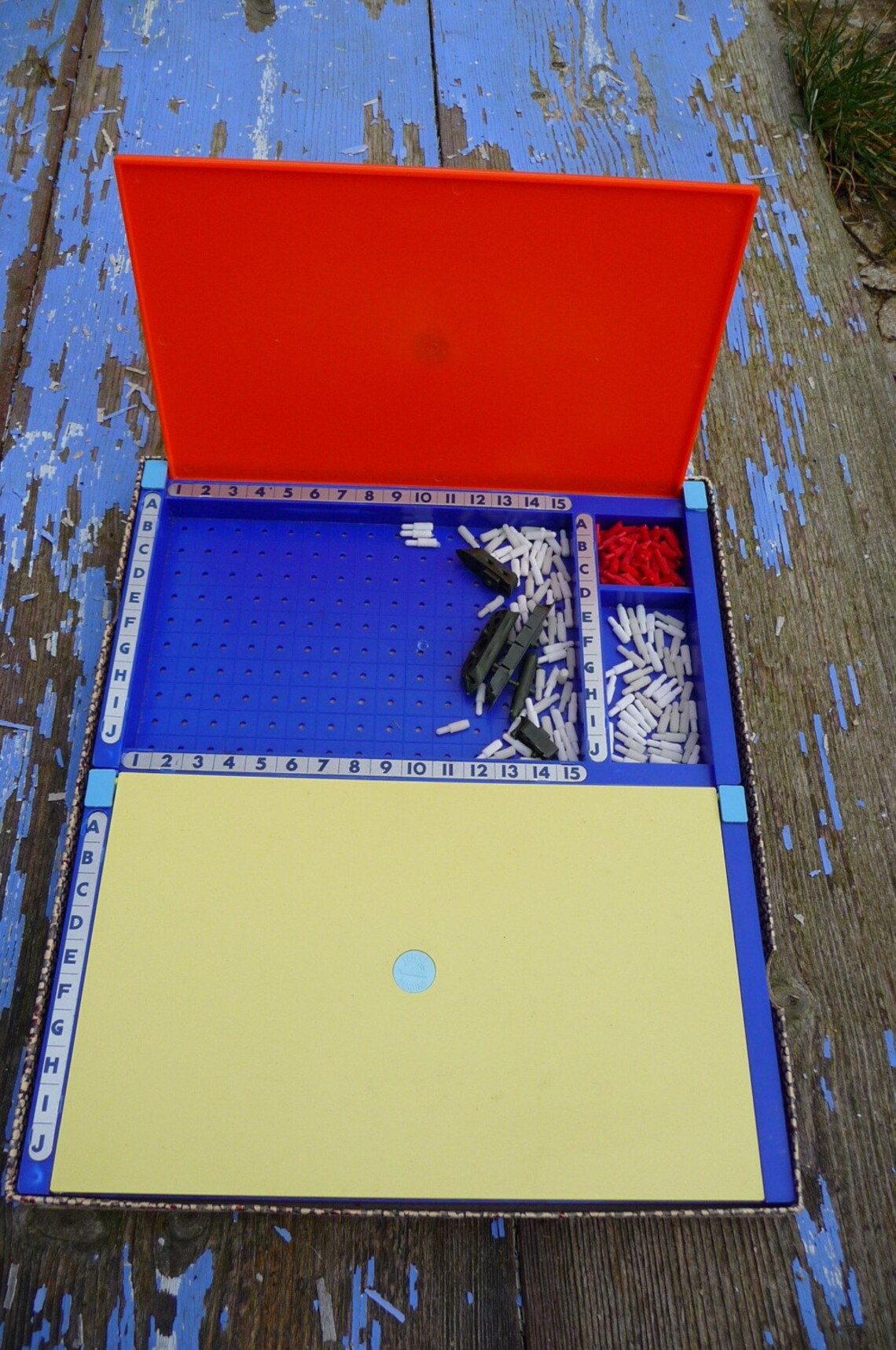 Vintage 1950/50s French Battleship Game Combat Naval - Etsy