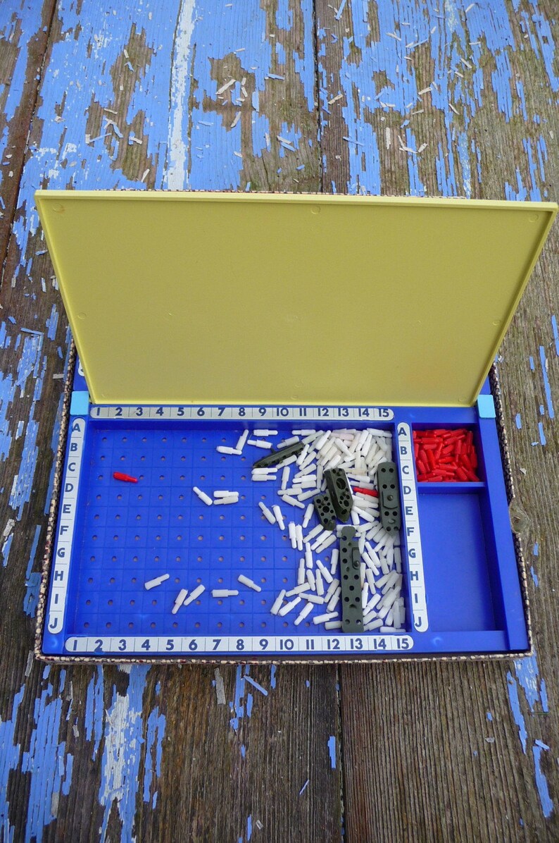 Vintage 1950/50s French Battleship Game Combat Naval - Etsy