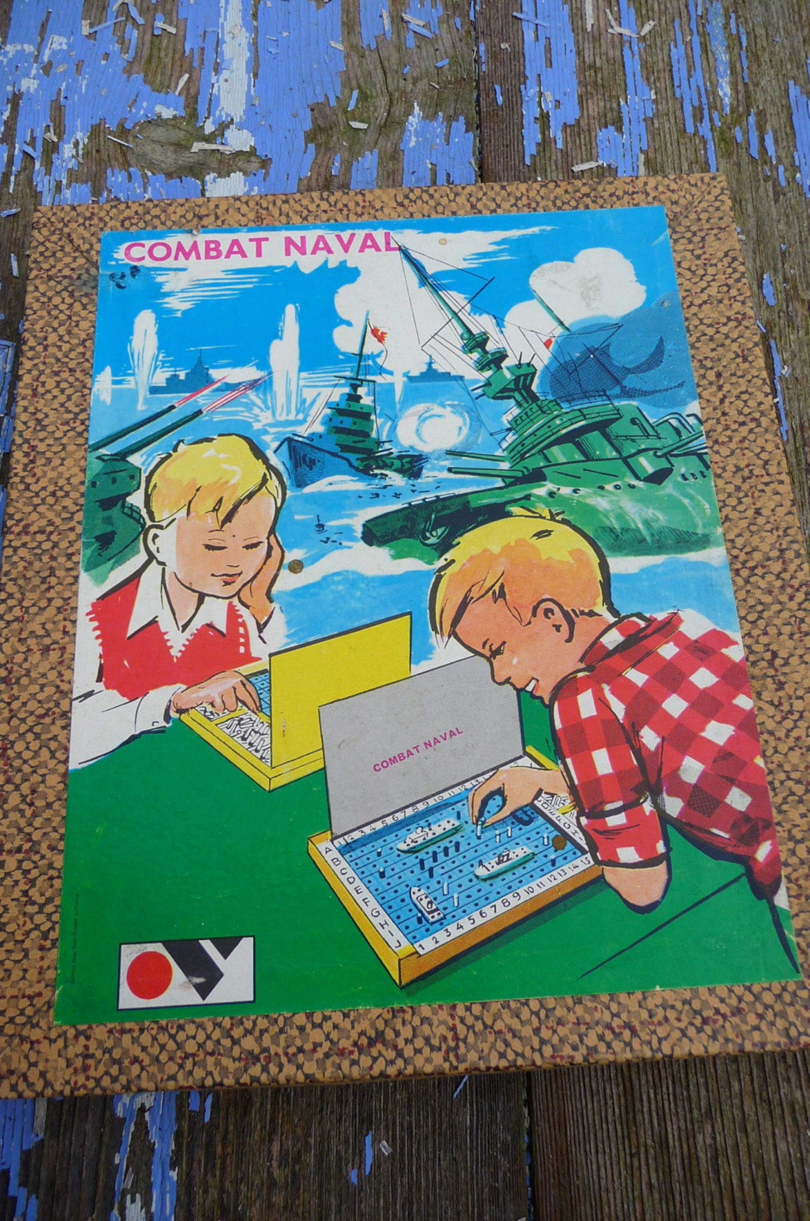 Vintage 1950/50s French Battleship Game Combat Naval - Etsy