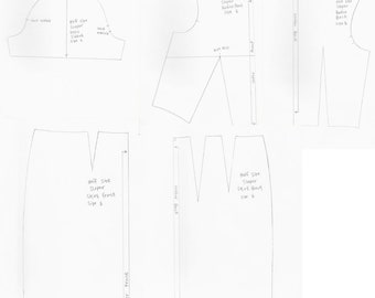 Half-scale Sloper Set - Etsy