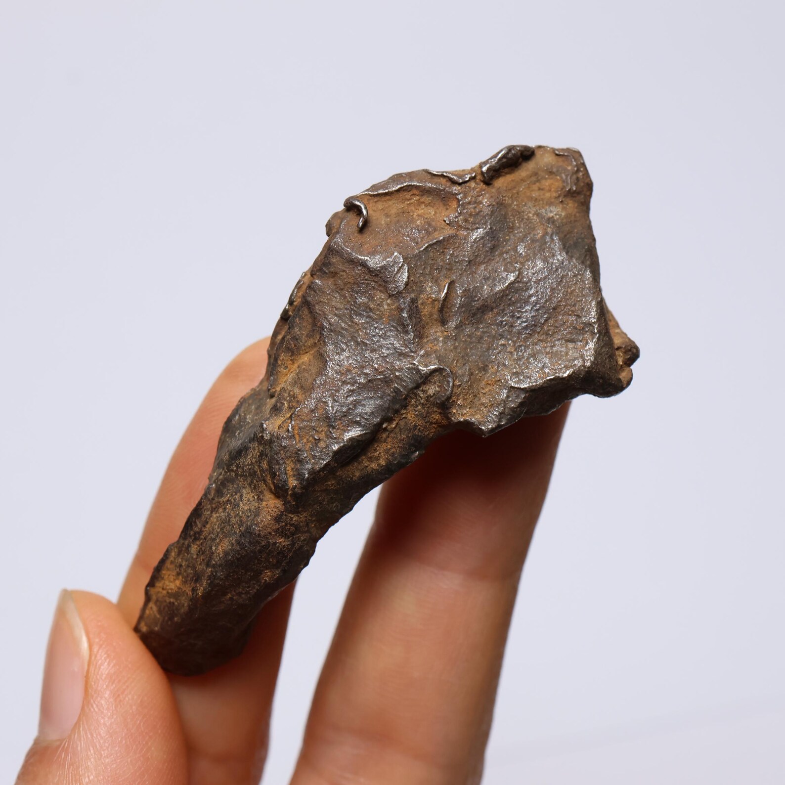 61g Gebel Kamil Meteorite,natural Meteorite,unique Iron Meteorite ...
