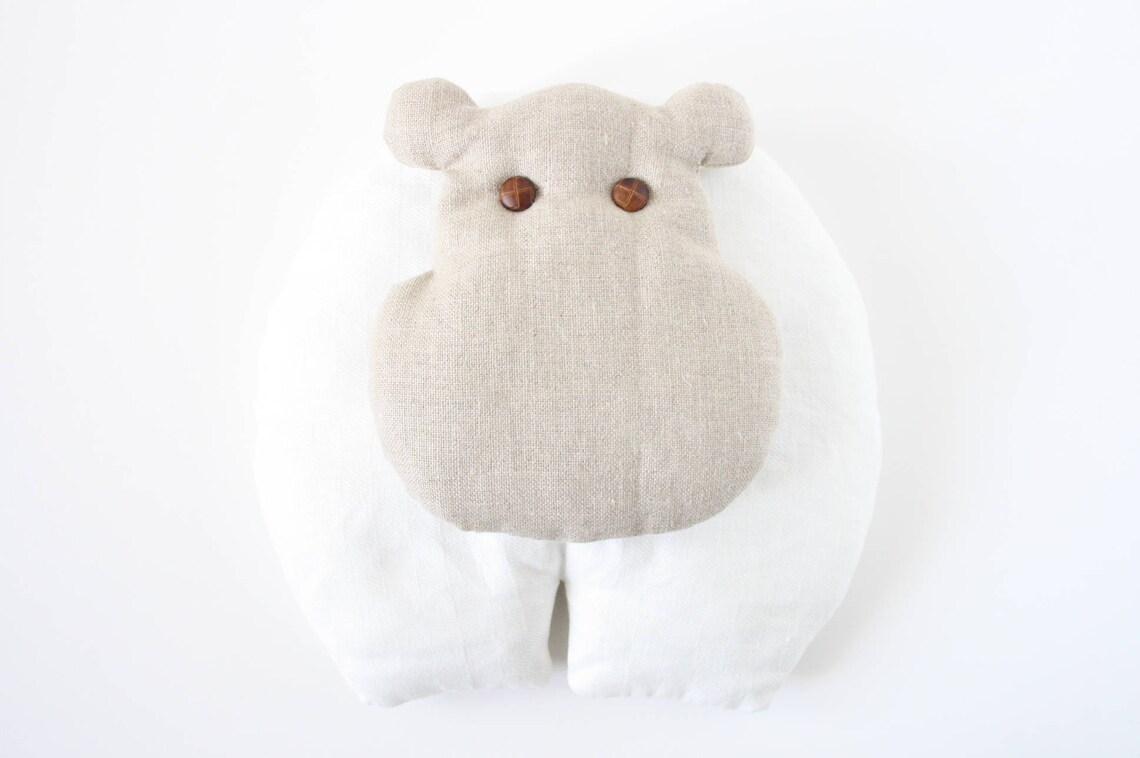 How to Make a Hippo - Pattern and Tutorial PDF - Etsy