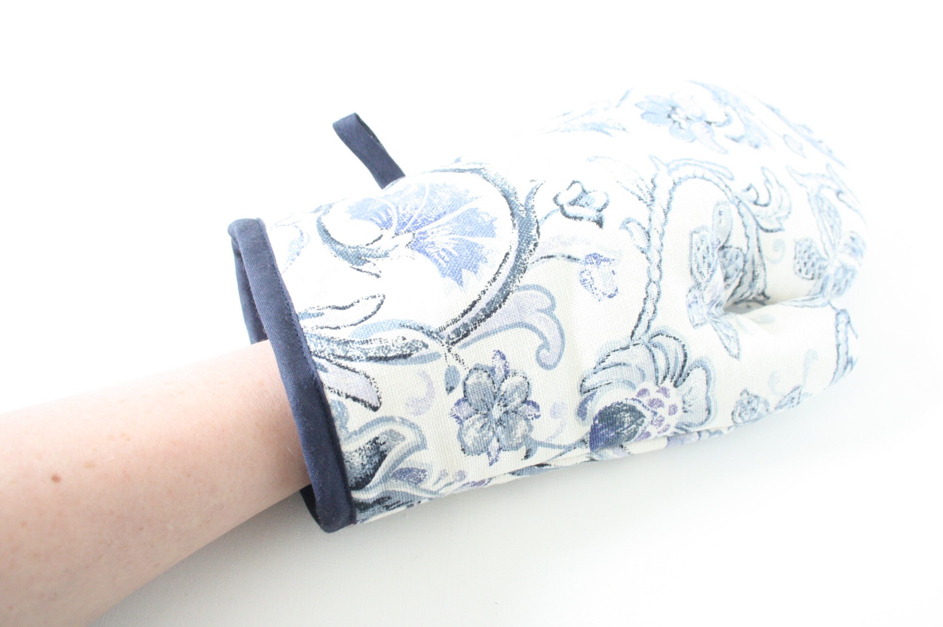 Delfts Blue Oven Gloves - Etsy