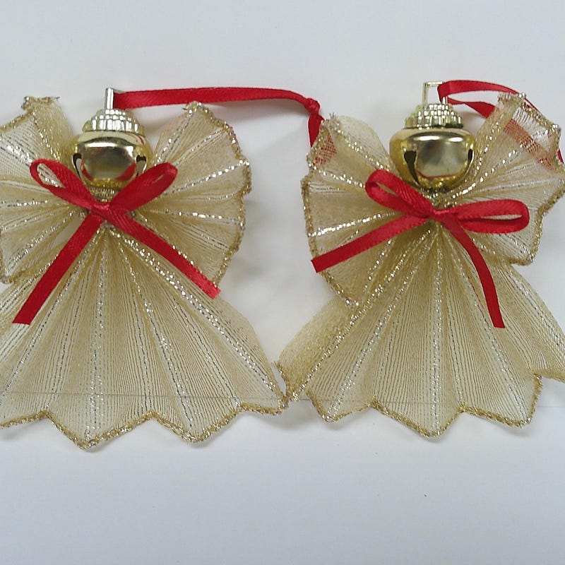 Ribbon Angels - Etsy