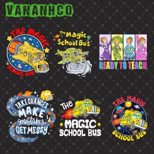 Magic School Bus - Etsy