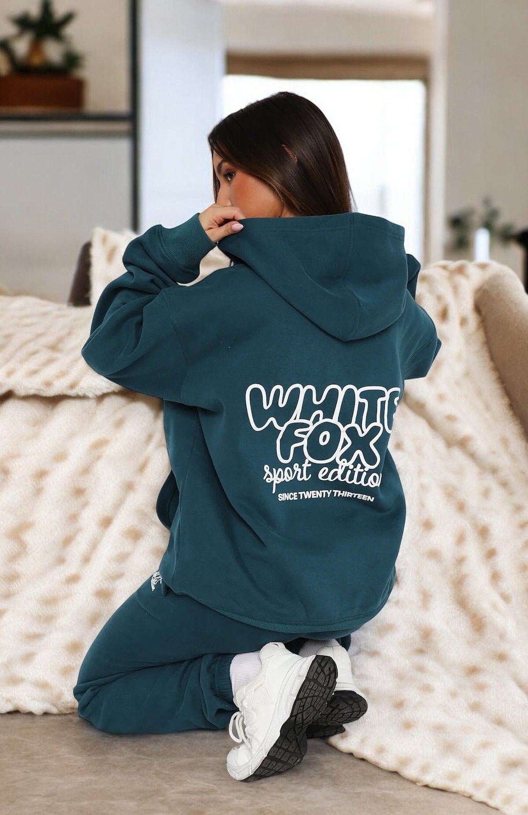 Whitefox Hoodie Sport Edition White Fox Hoody, Oversized - Etsy