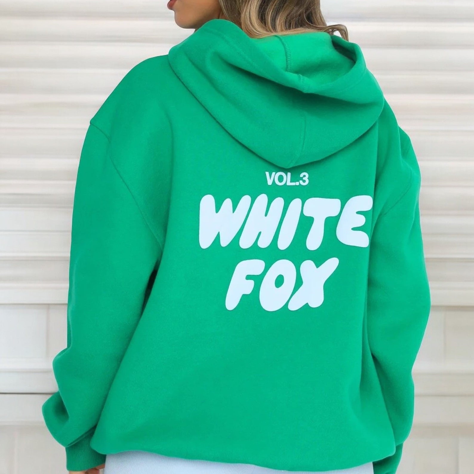 Cosy Whitefox Hoodie Hoody, Oversized, Leisure Hoodie, Bubbly - Etsy