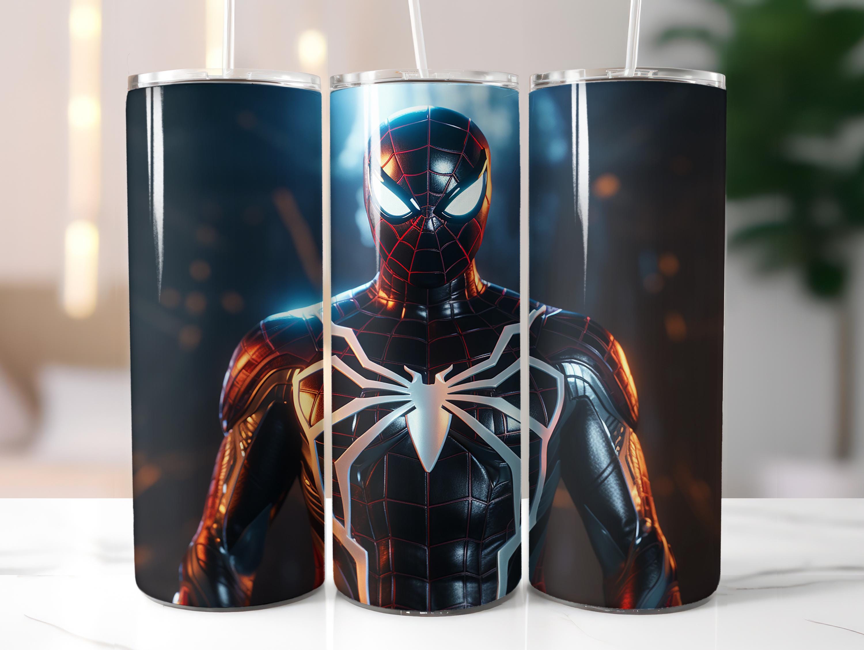 Spiderman Tumbler Wrap, Marvel Sublimation Design for Digital Download ...