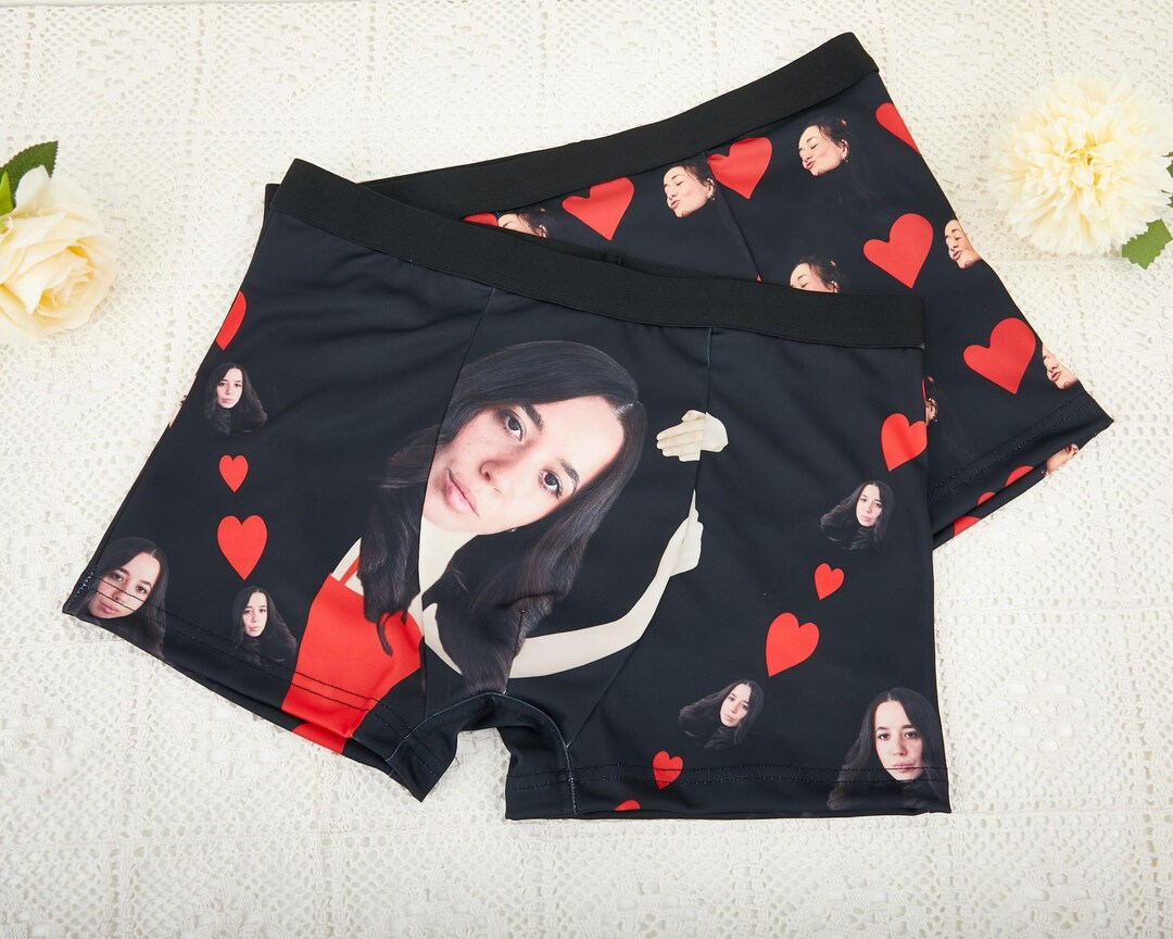 Custom Face Boxer - Boxer Personalized - Print Photo Boxer -custom ...