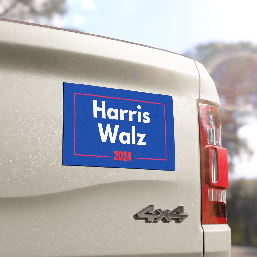 Harris Walz Campaign Sticker, Harris 2024 Sticker, Walz Sticker, 2024 ...