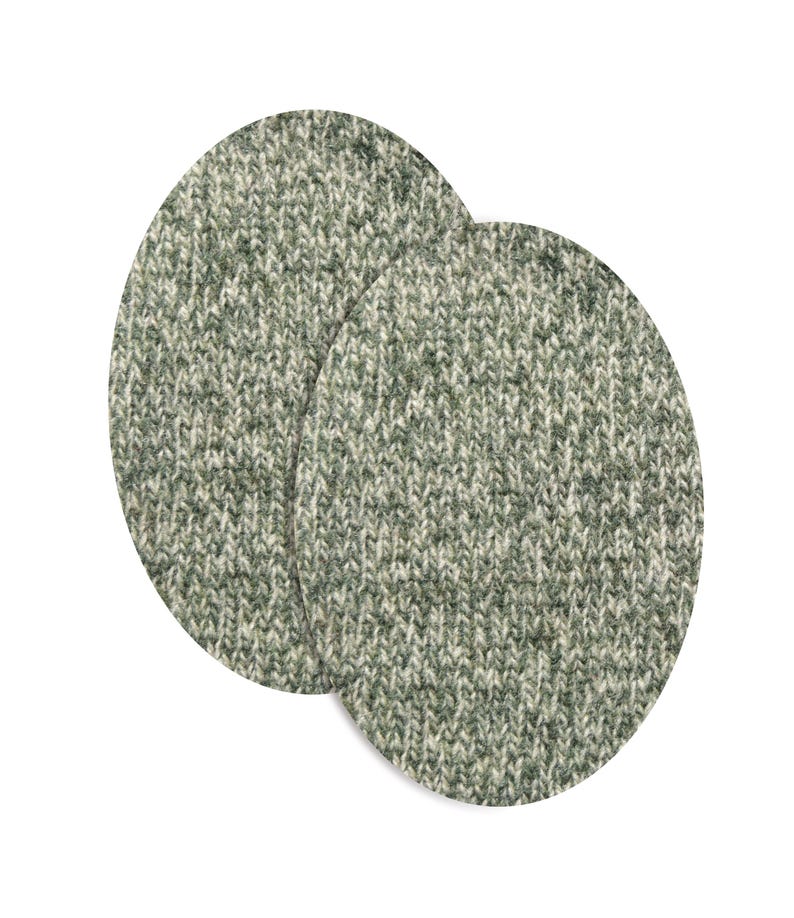 2 PCS Cashmere Sweater Patches｜elbow Patches｜knit Patches｜ Sew-on ...