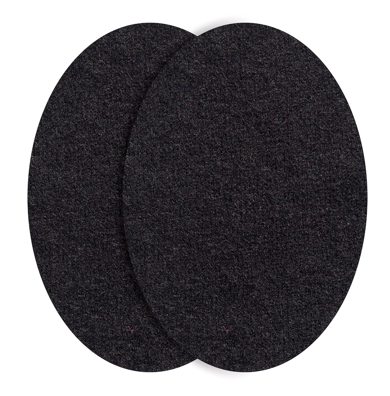 Wool Oval Elbow Patches / Pair of Wool Elbow Patches / Jumper Patches ...