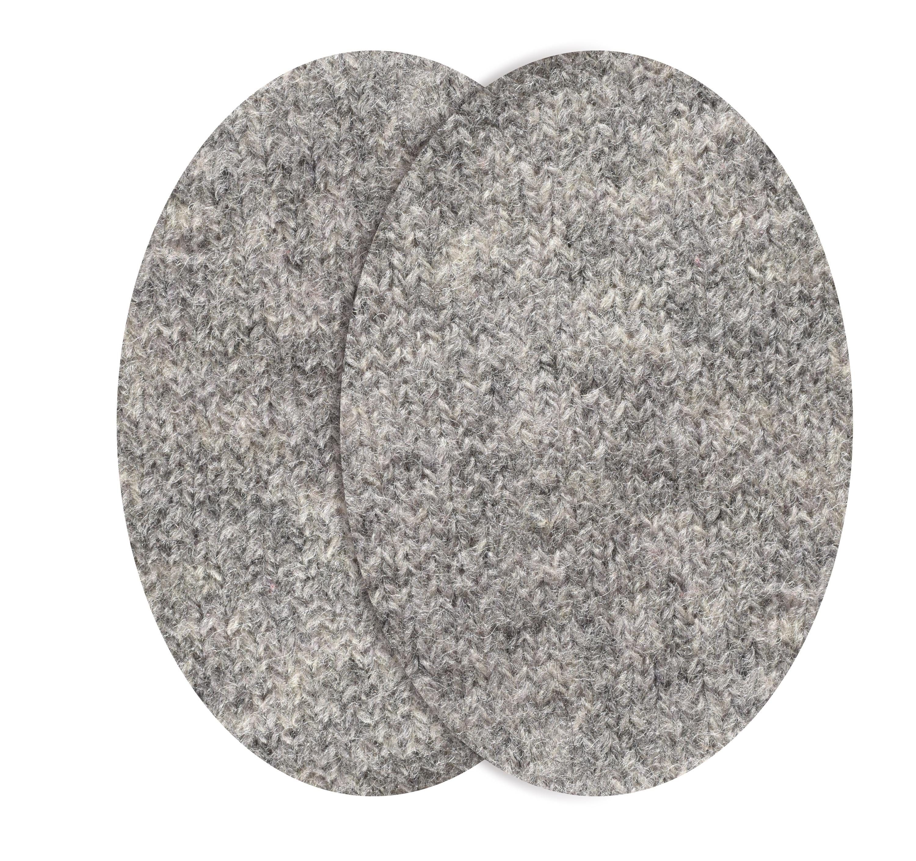 Wool Oval Elbow Patches: Knit Sweater Repair, Sew-on Pair - Etsy