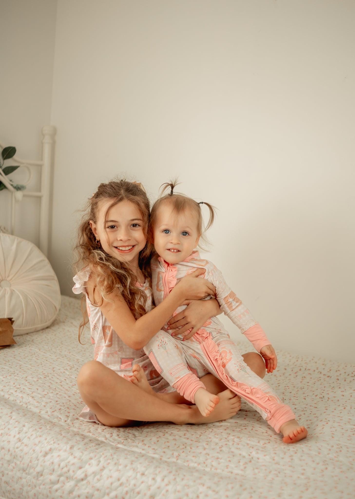 Bamboo Toddler Ruffle Summer Set: Silly Goose Print, Soft Viscose - Etsy