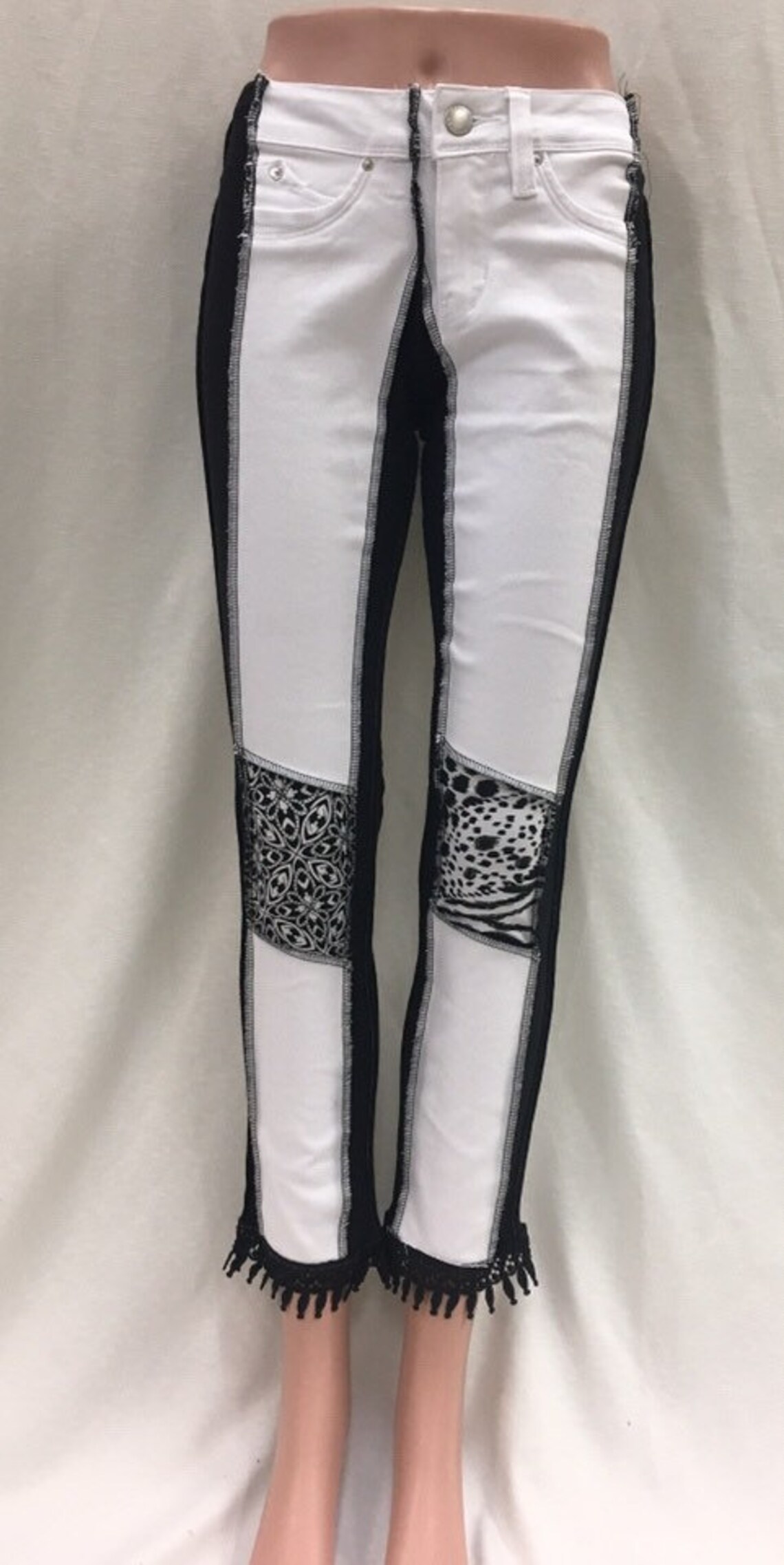 One of a Kind Jeans / Form Fitting / Custom Made / Handmade Clothing ...