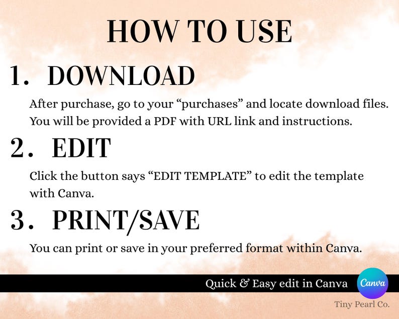 Editable Church Bulletin Template | Sunday Service Program | Bible ...