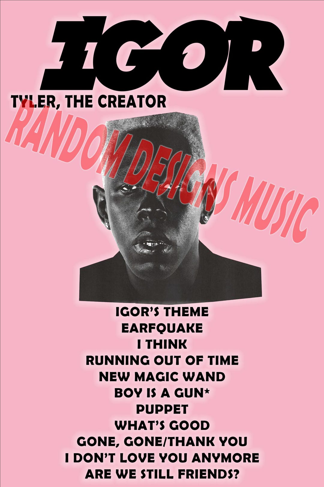 Tyler, the Creator IGOR Poster - Etsy