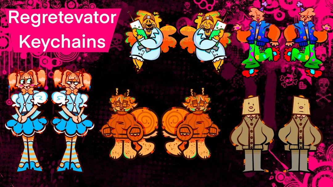 Made to Order - Regretevator Keychains - Etsy