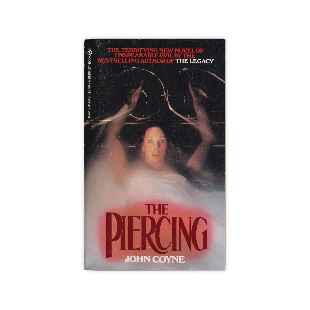 The Piercing Vintage 1980 Horror Novel by John Coyne Free US Shipping - Etsy