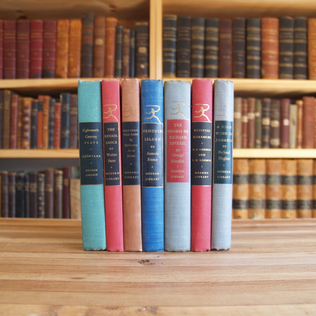 Collection of Seven Vintage Modern Library Classics Free US Shipping - Etsy
