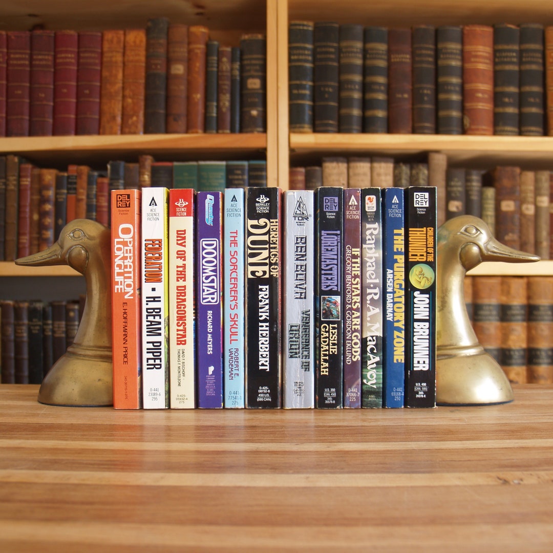 Twelve Vintage Science Fiction Paperbacks From the 1980s - Etsy