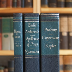 Nine Matched Volumes From the "great Books" Collection Published by ...