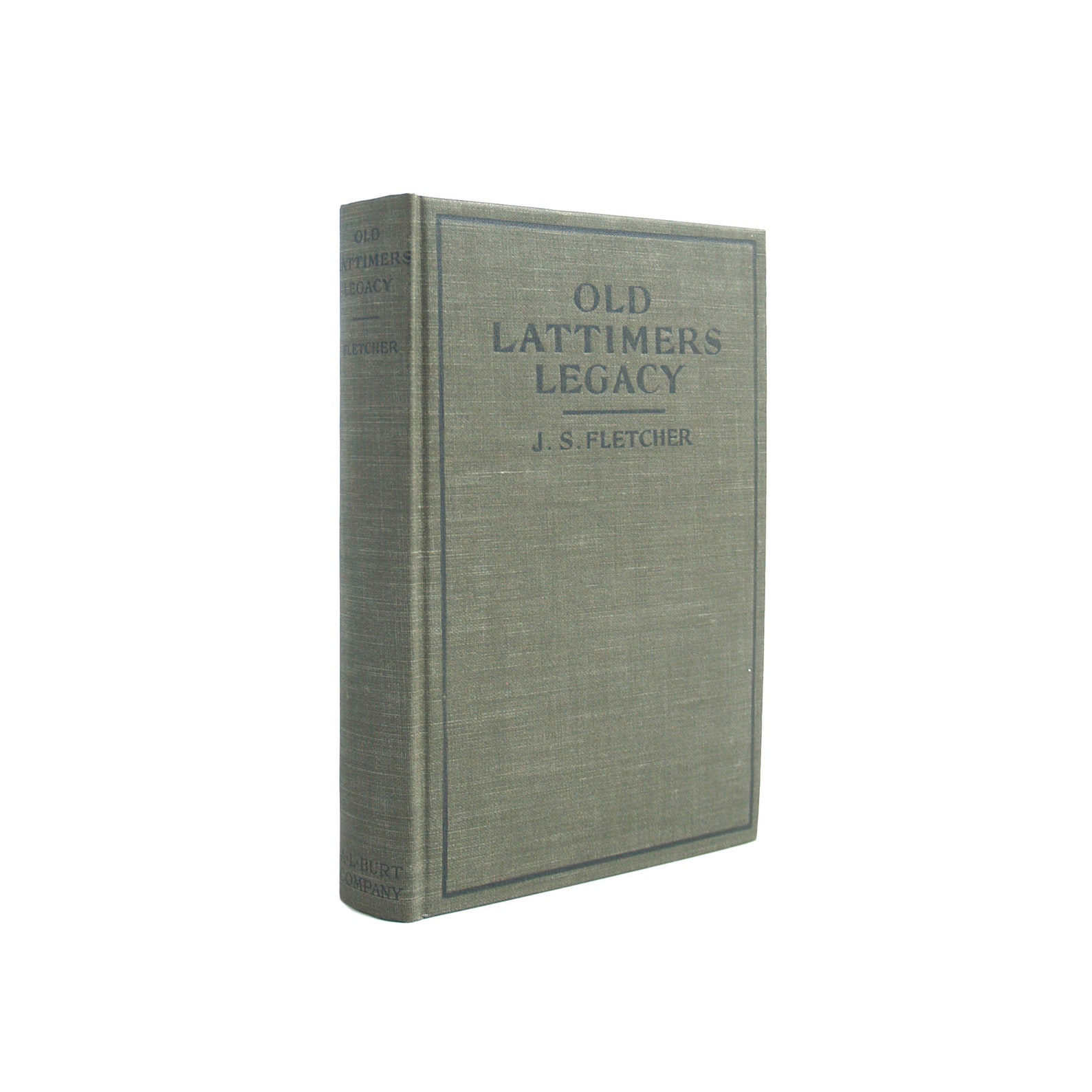 Old Lattimer's Legacy Vintage J.S. Fletcher Mystery | Etsy