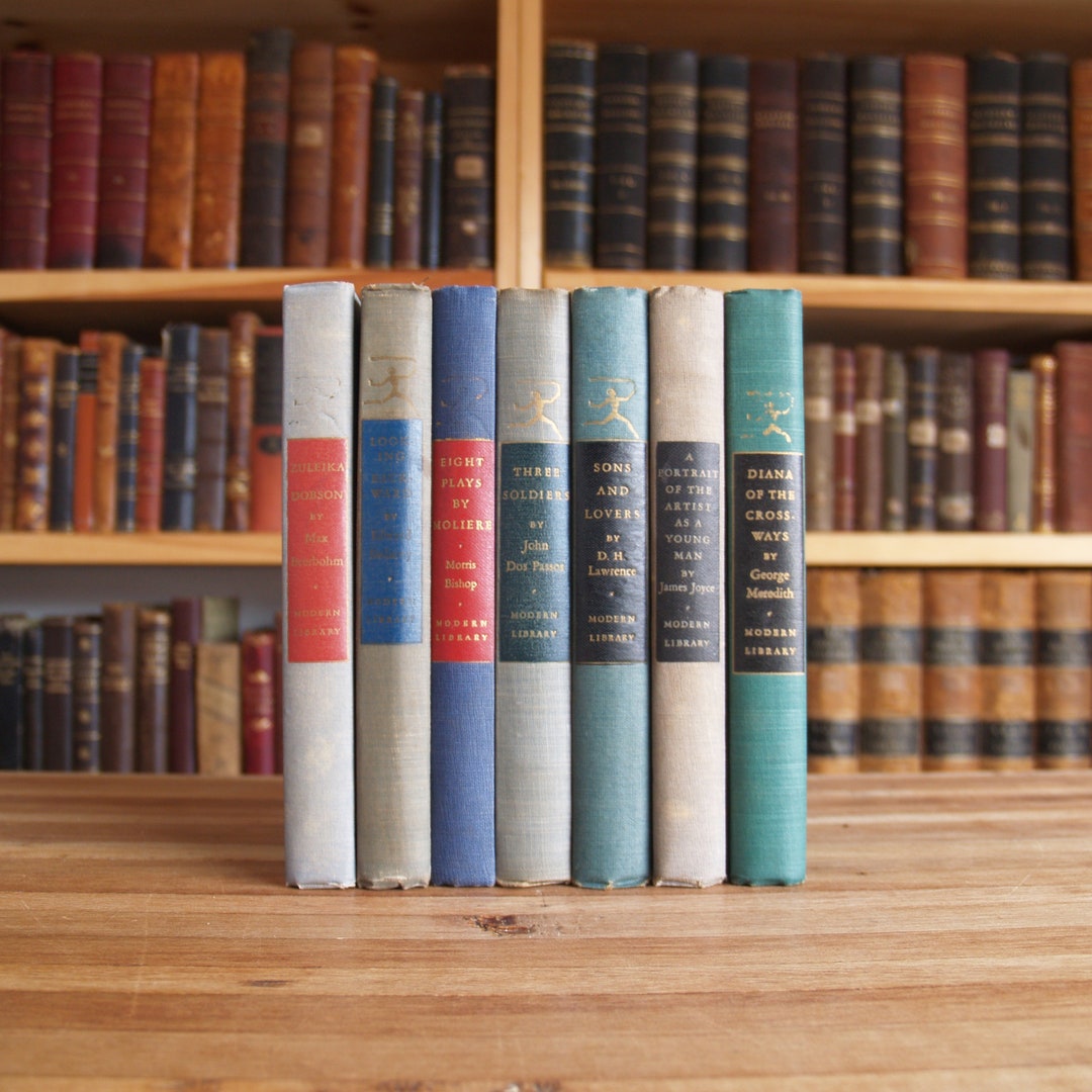 Collection of Seven Vintage Modern Library Classics Free US Shipping - Etsy