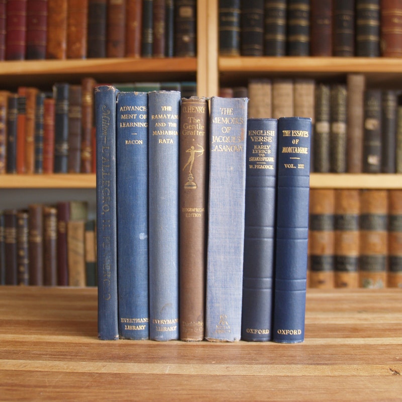 Decorative Books - Etsy