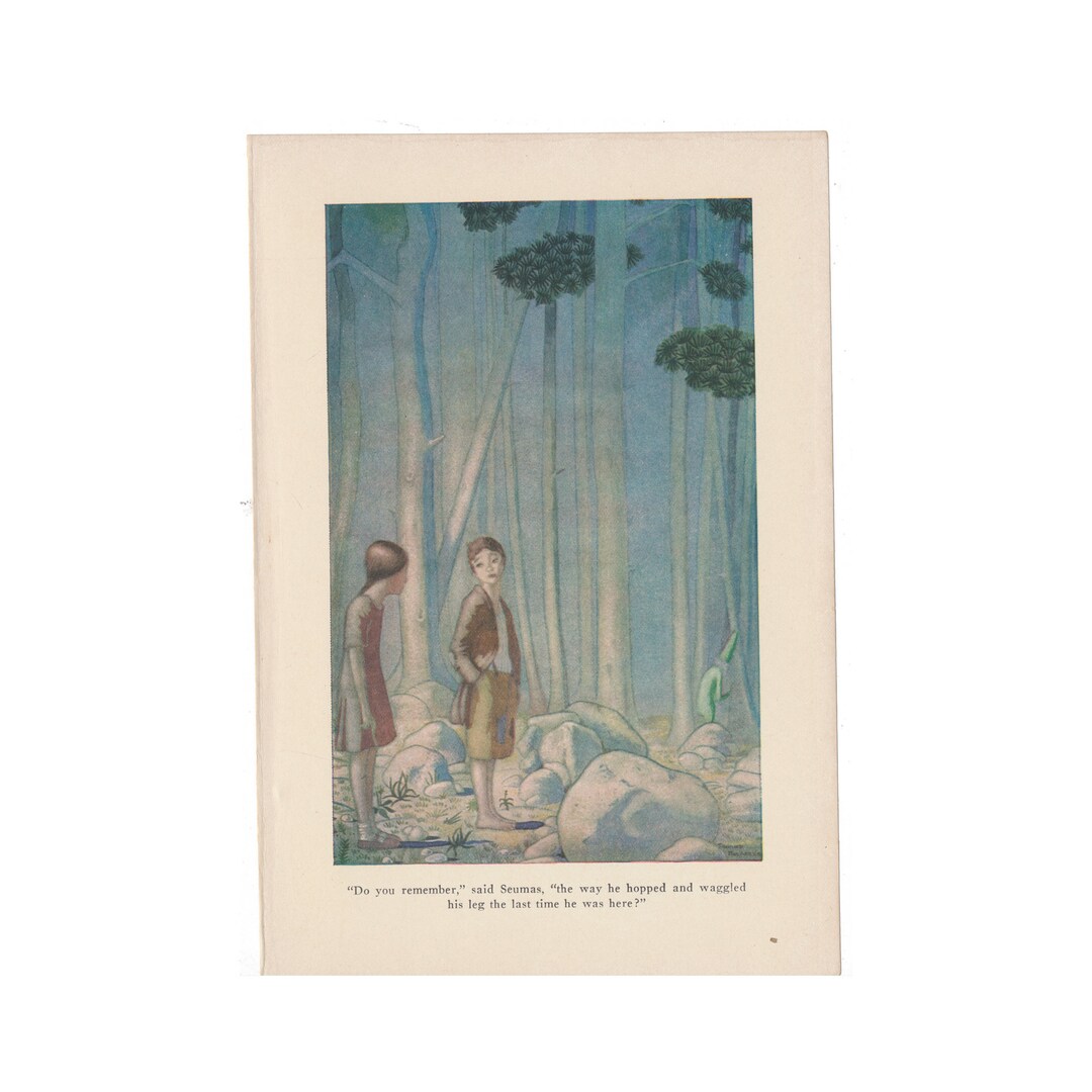 Illustration by Thomas Mackenzie From the 1926 Novel "crock of Gold ...