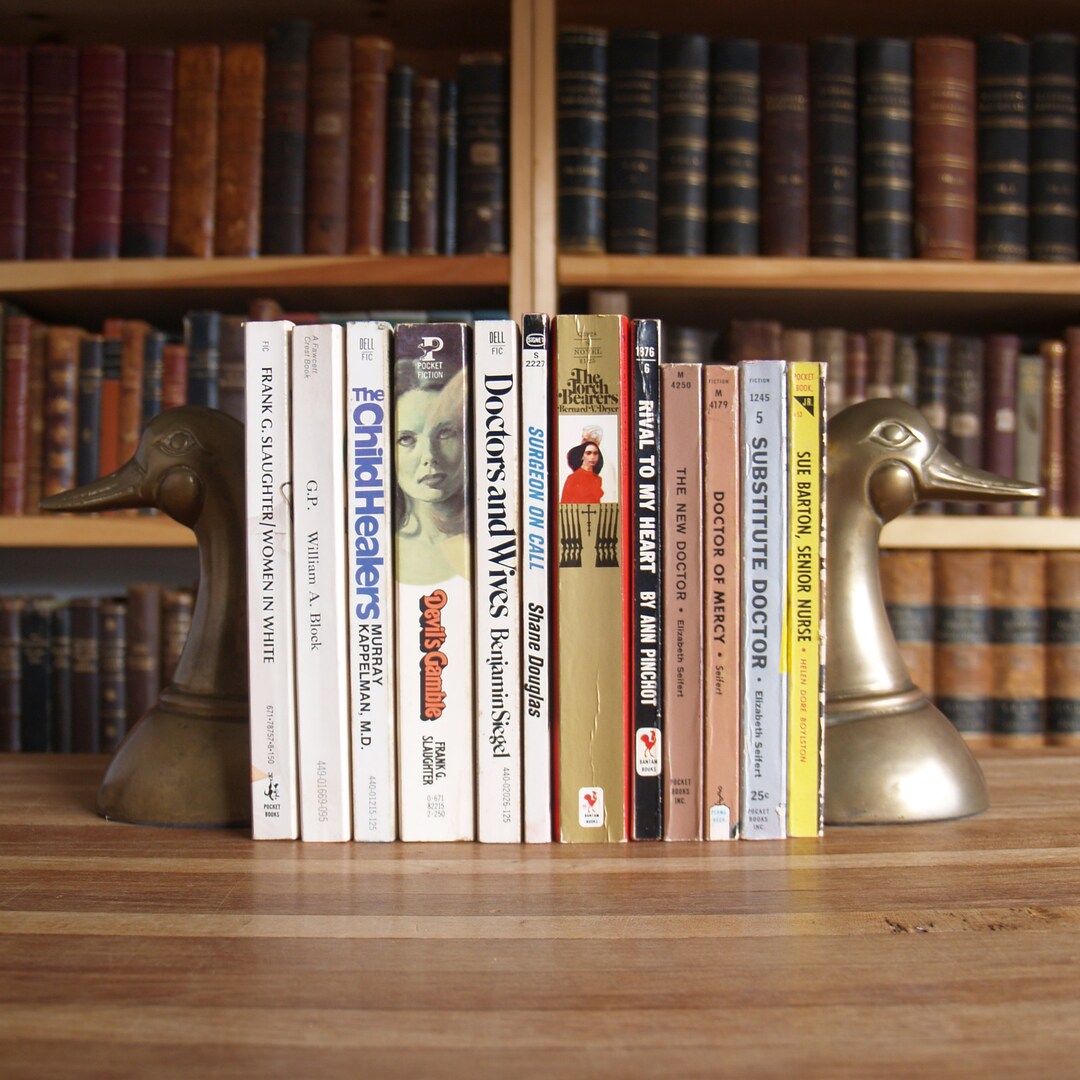 Collection of Twelve Vintage Medical and Doctor Fiction Paperbacks ...