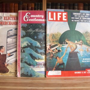 Big Stack of 60 Magazines From the 1910s-1980s Life, Saturday Evening ...