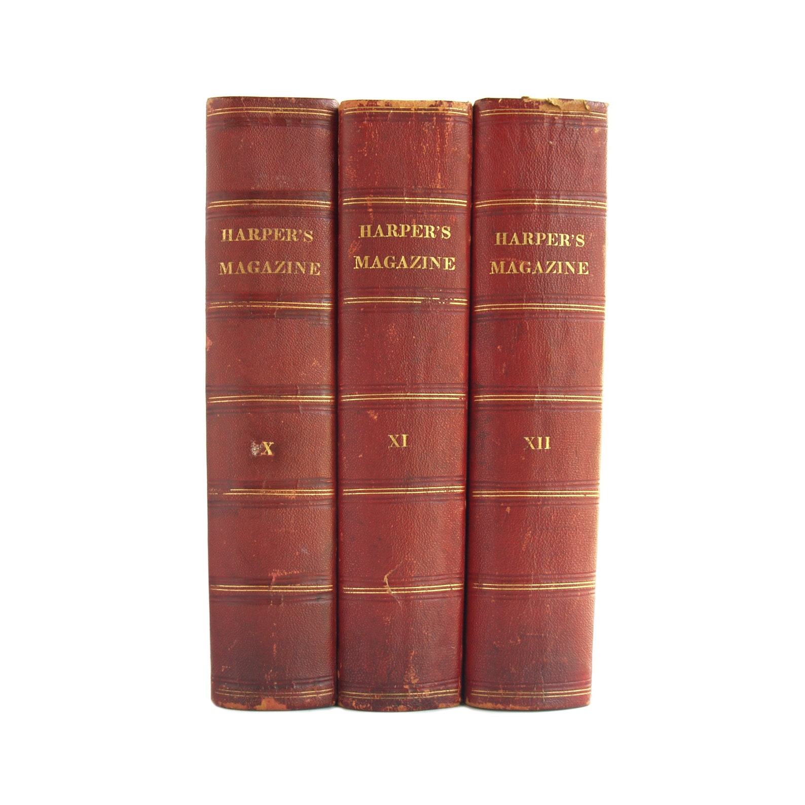 Harper's Magazine: Vols. 1-12 1850-1856 Antiquarian - Etsy