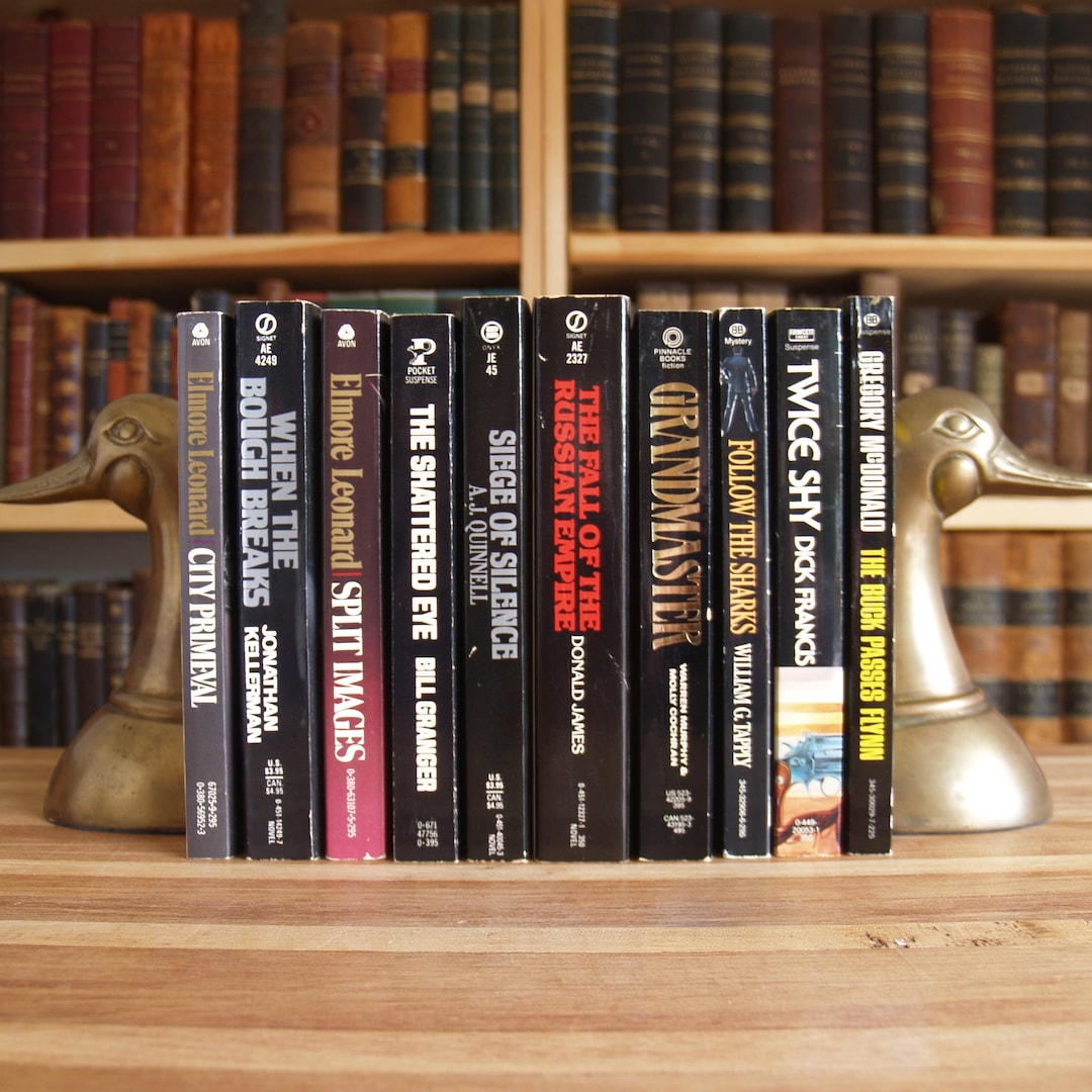 Ten Mystery and Thriller Paperbacks From the 1980s - Free US Shipping ...