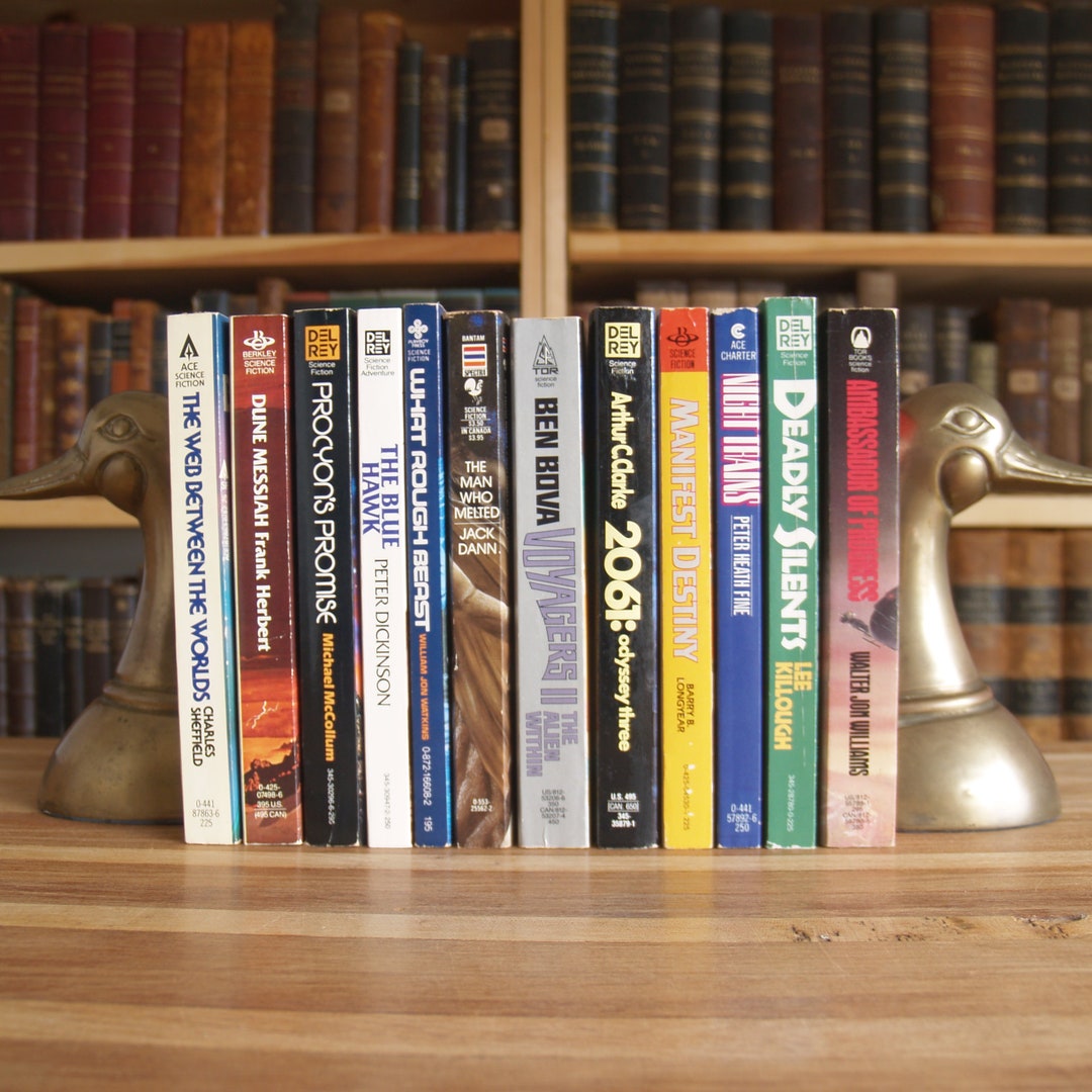 Twelve Vintage Science Fiction / Fantasy Paperbacks From the 1980s Free ...