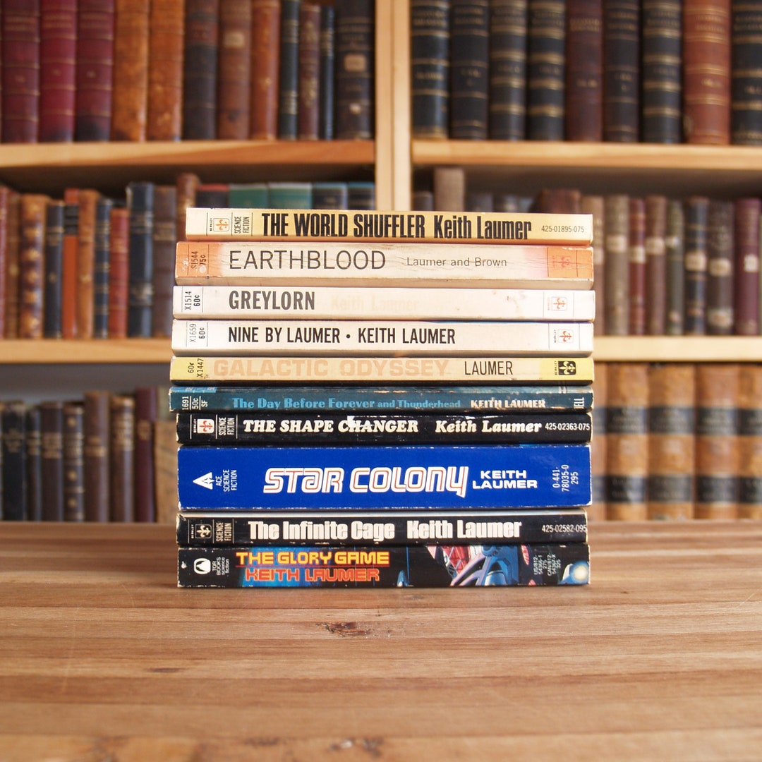 Ten Vintage Keith Laumer Science Fiction / Fantasy Paperbacks From the ...