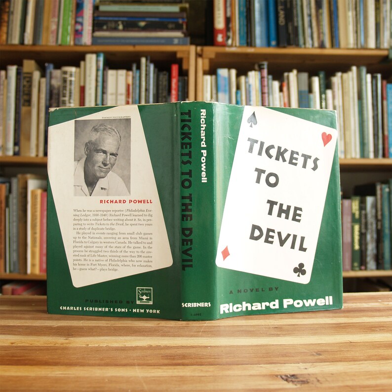 Tickets to the Devil - Vintage 1968 First Edition Novel With Original ...
