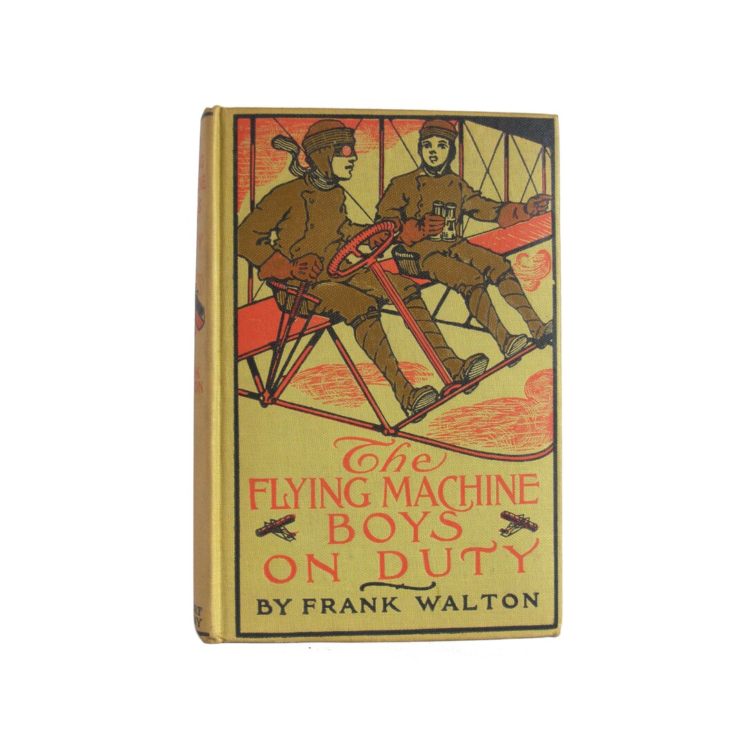The Flying Machine Boys on Duty - Vintage Children's Series Book From ...