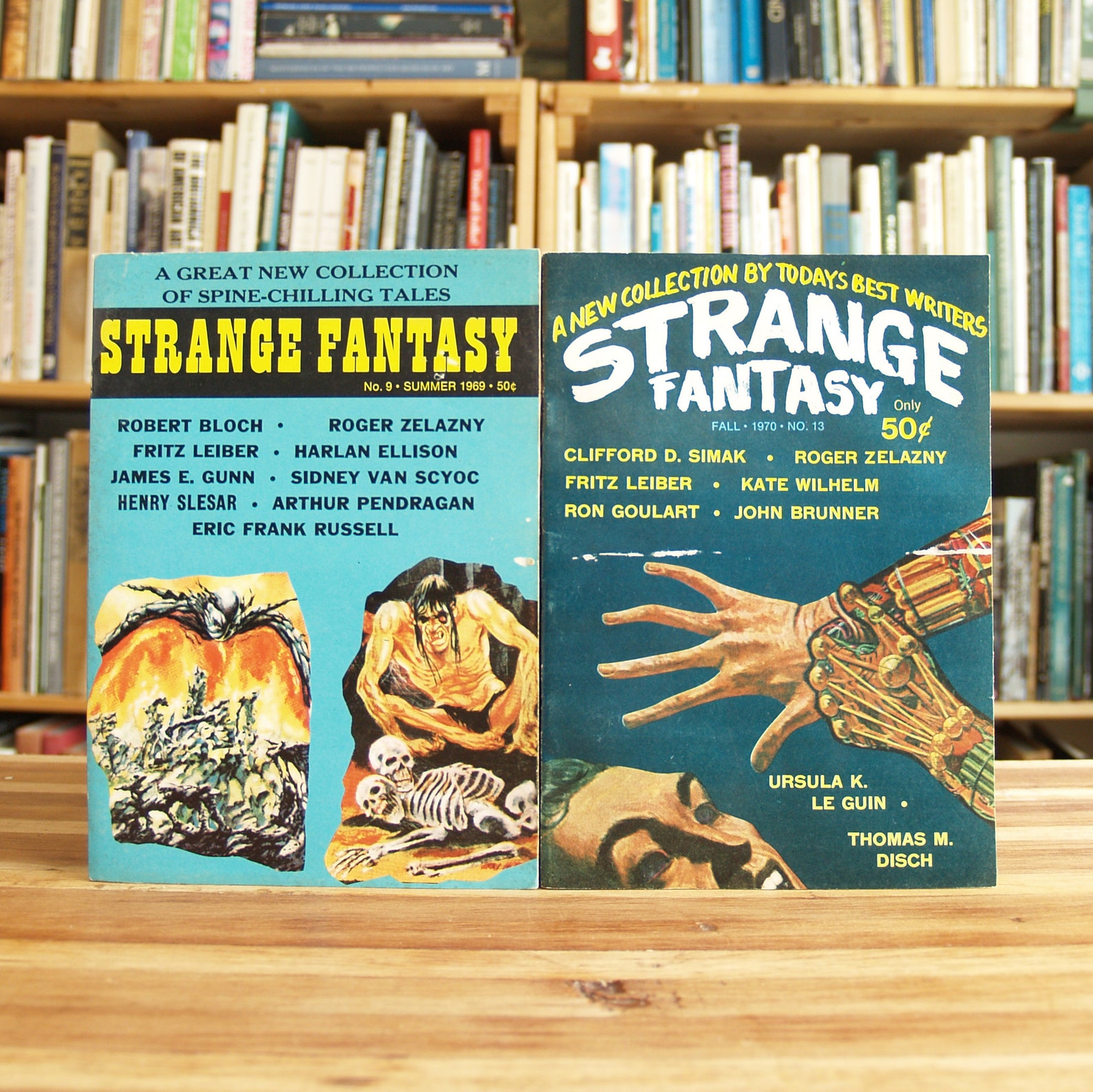 Five Vintage Issues of Strange Fantasy Magazine From 1969-1970 | Etsy