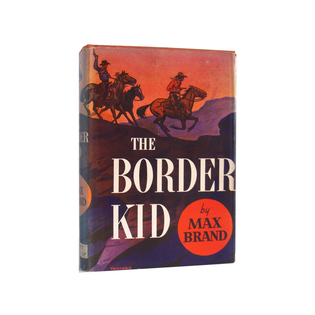 The Border Kid Vintage Western Novel From 1941 by Max Brand - Etsy