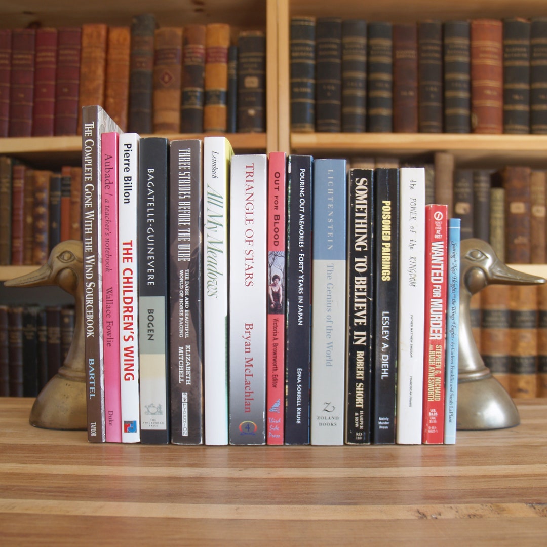 Collection of Fifteen Autographed / Signed Softcover Books - Free US ...
