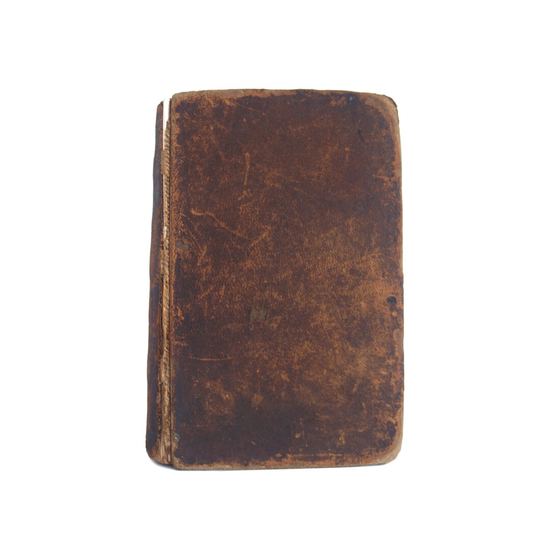 Antique Leather Bound Bible From 1854: Leabhraichean an T-seann ...