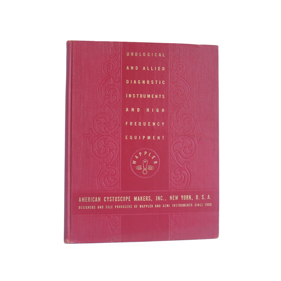 American Cystoscopic Makers Catalog - Vintage Illustrated Medical ...
