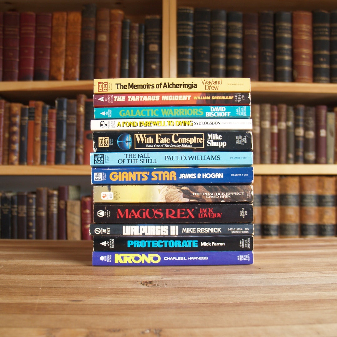 Twelve Vintage Science Fiction Paperbacks From the 1980s - Free US ...