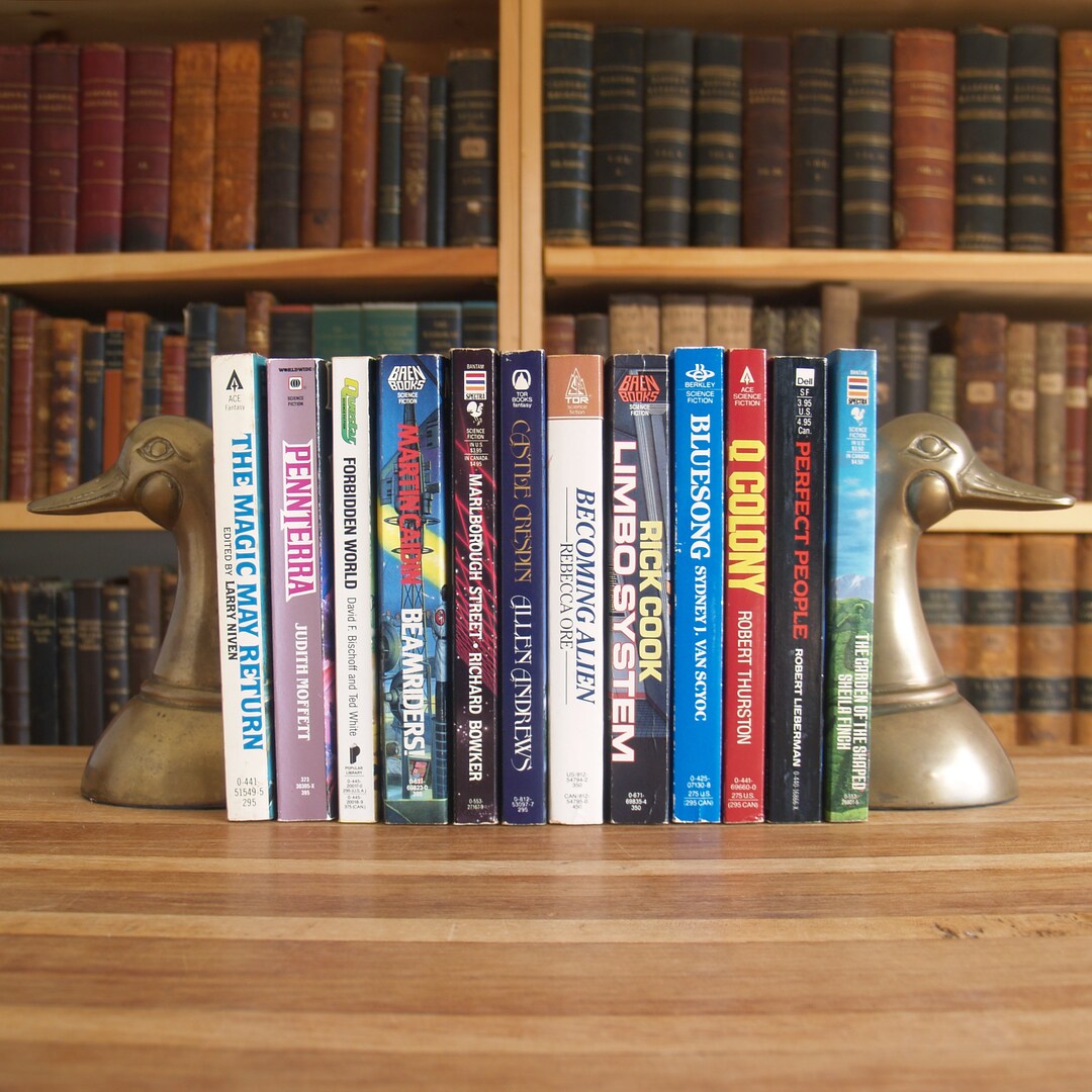 Twelve Vintage Science Fiction and Fantasy Paperbacks From the 1980s ...