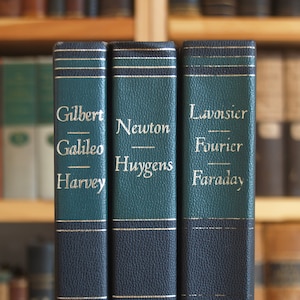 Nine Matched Volumes From the "great Books" Collection Published by ...